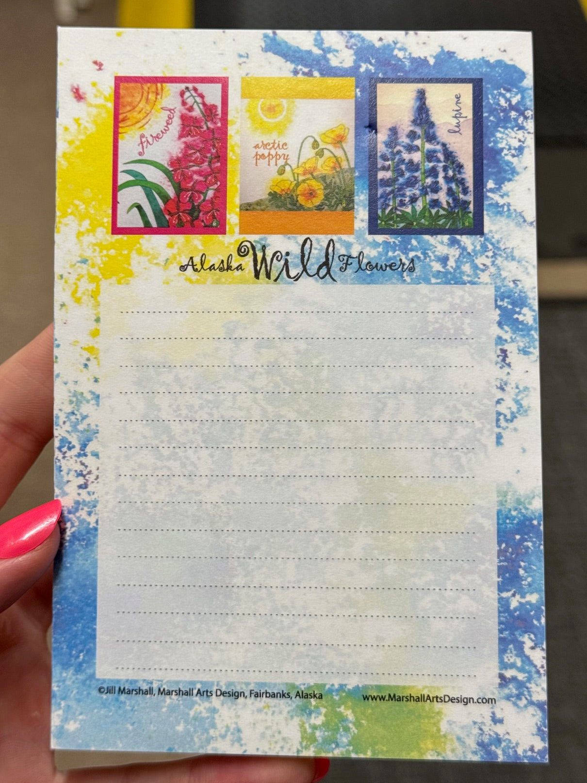 Marshall Arts Design Notepad