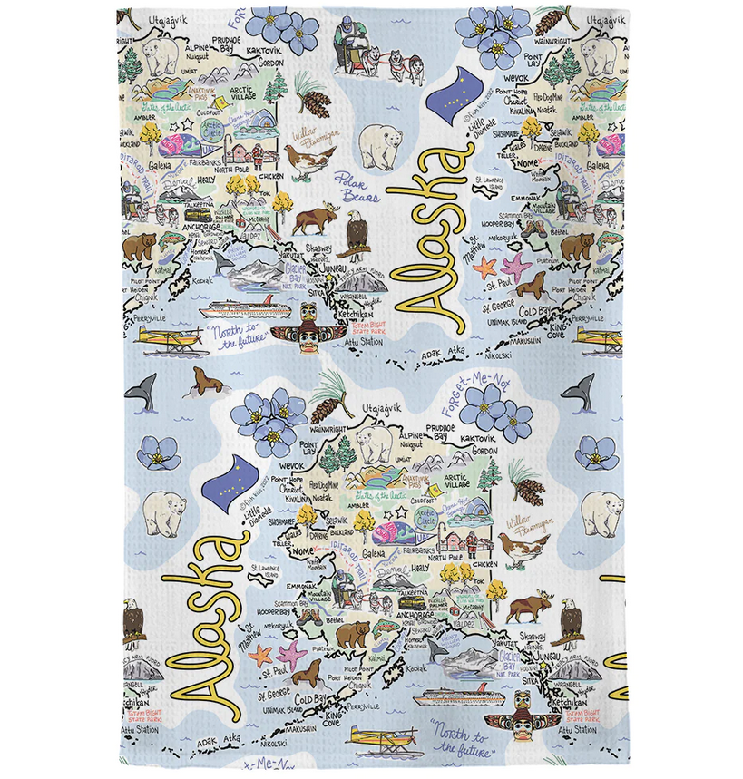 Alaska Map For Kids