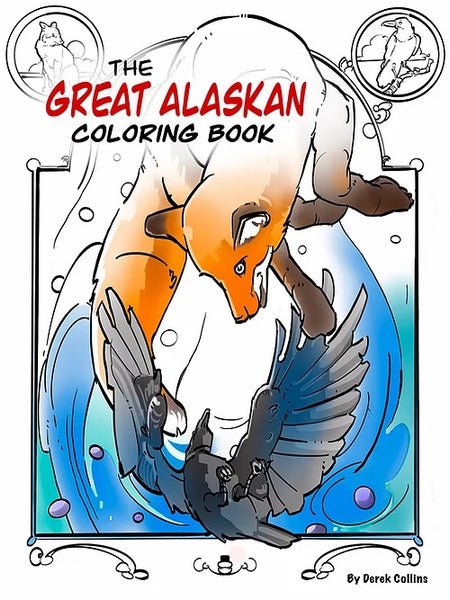 alaska coloring book pages